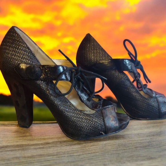naughty monkey | Shoes | Naughty Monkey Safari Heels 8 | Poshmark
